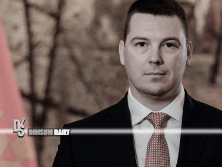 Montenegro’s Interior Minister Filip Adzic - Dimsum Daily