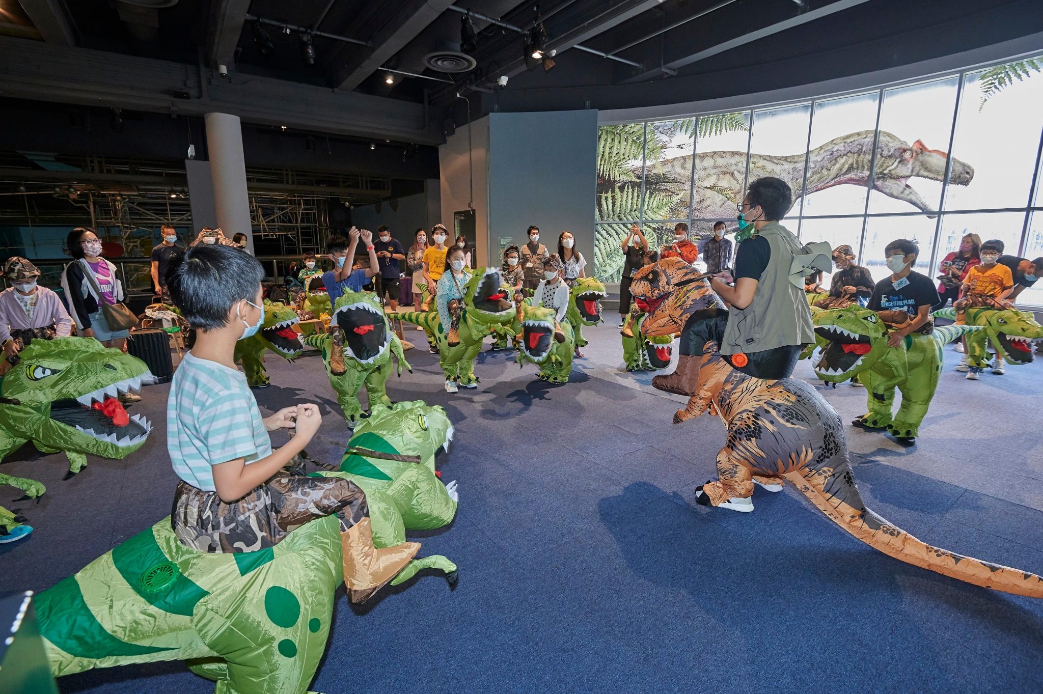 "A Night with Dinosaurs" sleepover programme at Hong Kong Science ...
