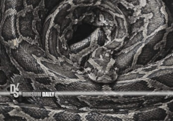 6-feet long python captured in Causeway Bay - Dimsum Daily