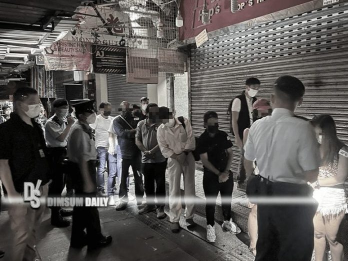 42 including 5 Filipino persons in charge arrested during police raid ...