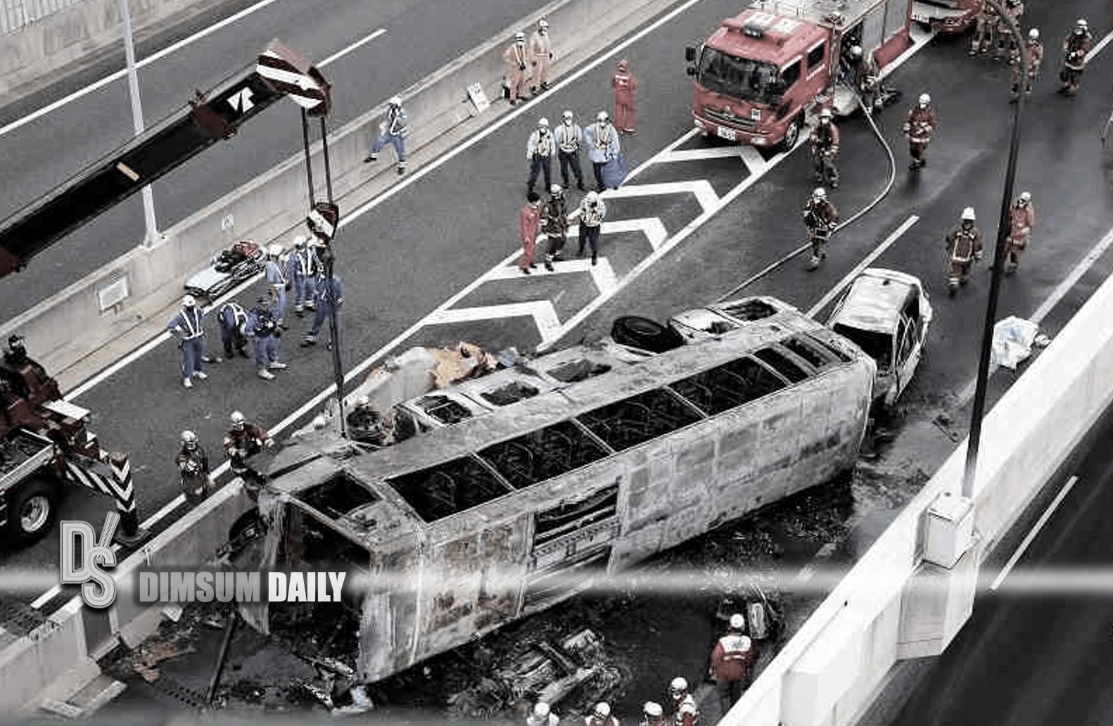 Two certified dead and 7 other injuries reported after bus-car ...