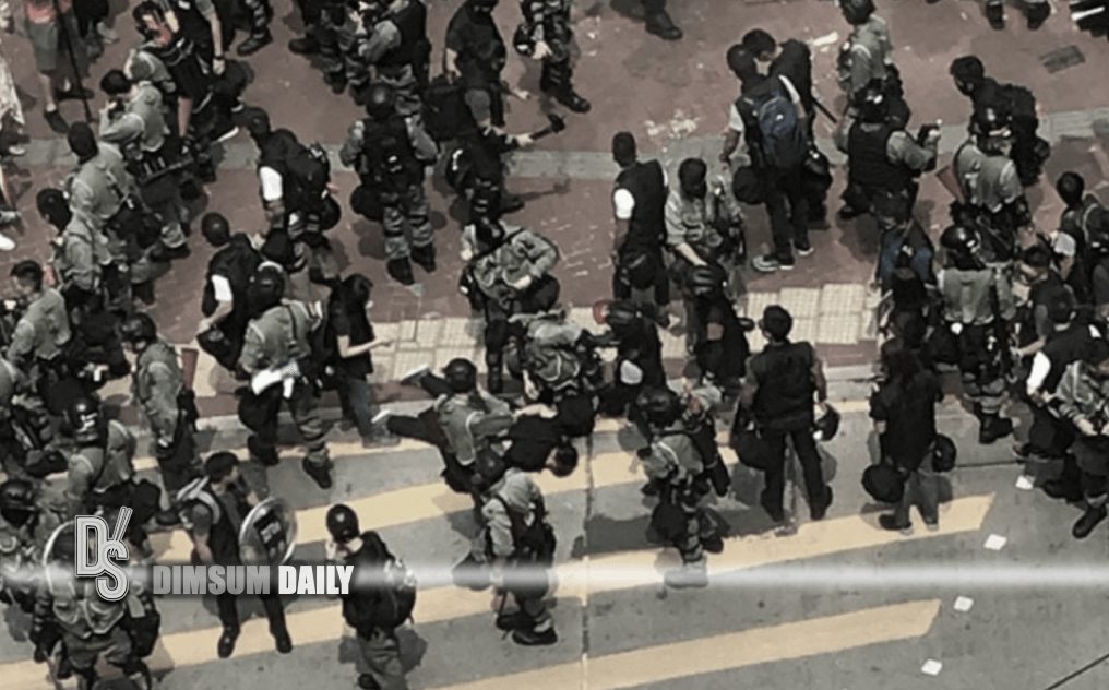 11 protesters comprising mostly students convicted of rioting outside ...