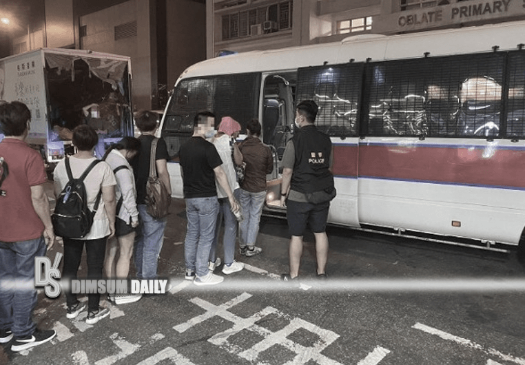 38 arrested in illegal gambling dens in Hung Hom and To Kwa Wan ...