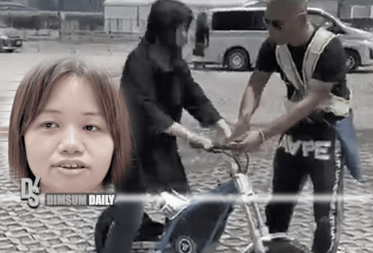 ATV star Sit Ying-yi arrested for riding an electric scooter in Central ...