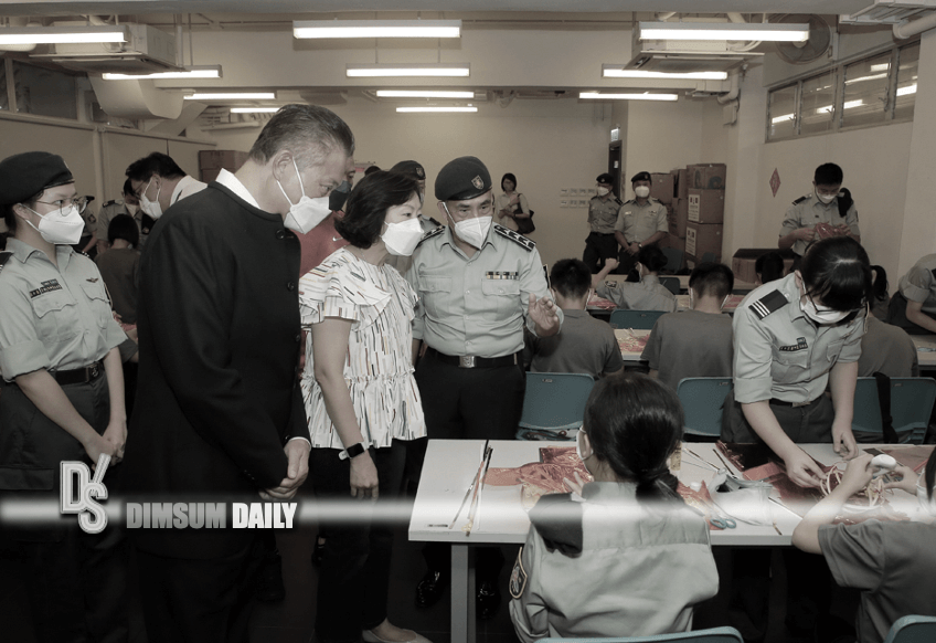 Secretary for Home and Youth Affairs visits Hong Kong Army Cadets ...