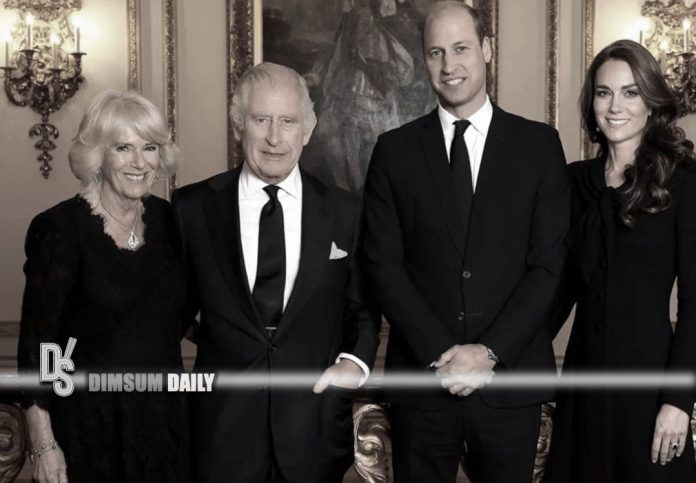 Royal family releases new photo of King Charles, Camilla, William and ...