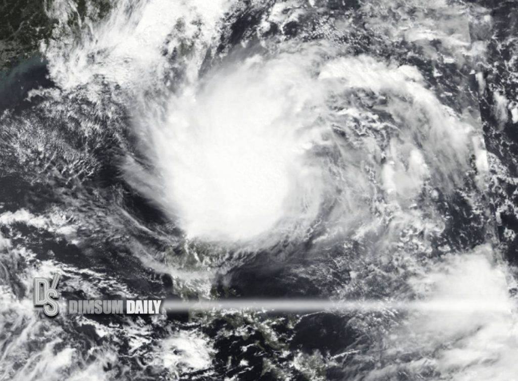 Tropical cyclone Nesat will be closest to Hong Kong on Monday night, it ...