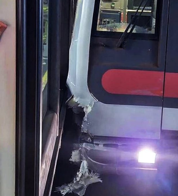 MTR says train derailment at Yau Ma Tei Station causes doors to fall ...