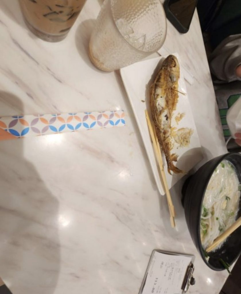 Giant cockroach found in noodles at chain restaurant, Yu Mai Soup Plus ...