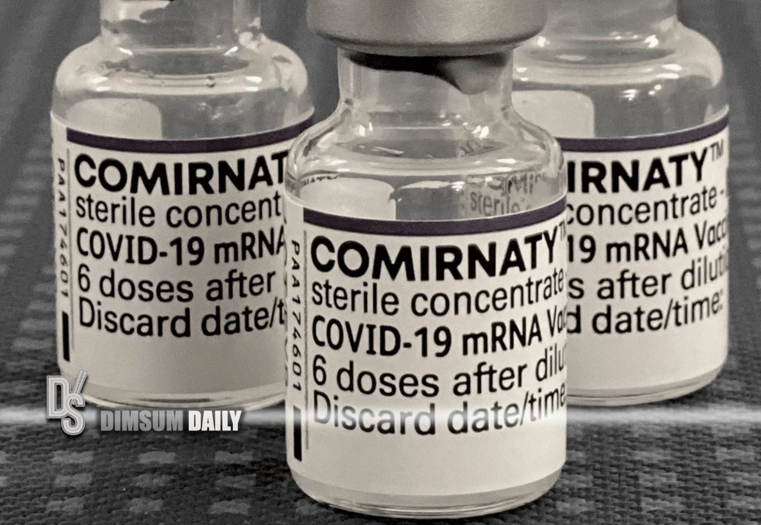 First batch of about 770,000 doses of Comirnaty bivalent vaccine ...