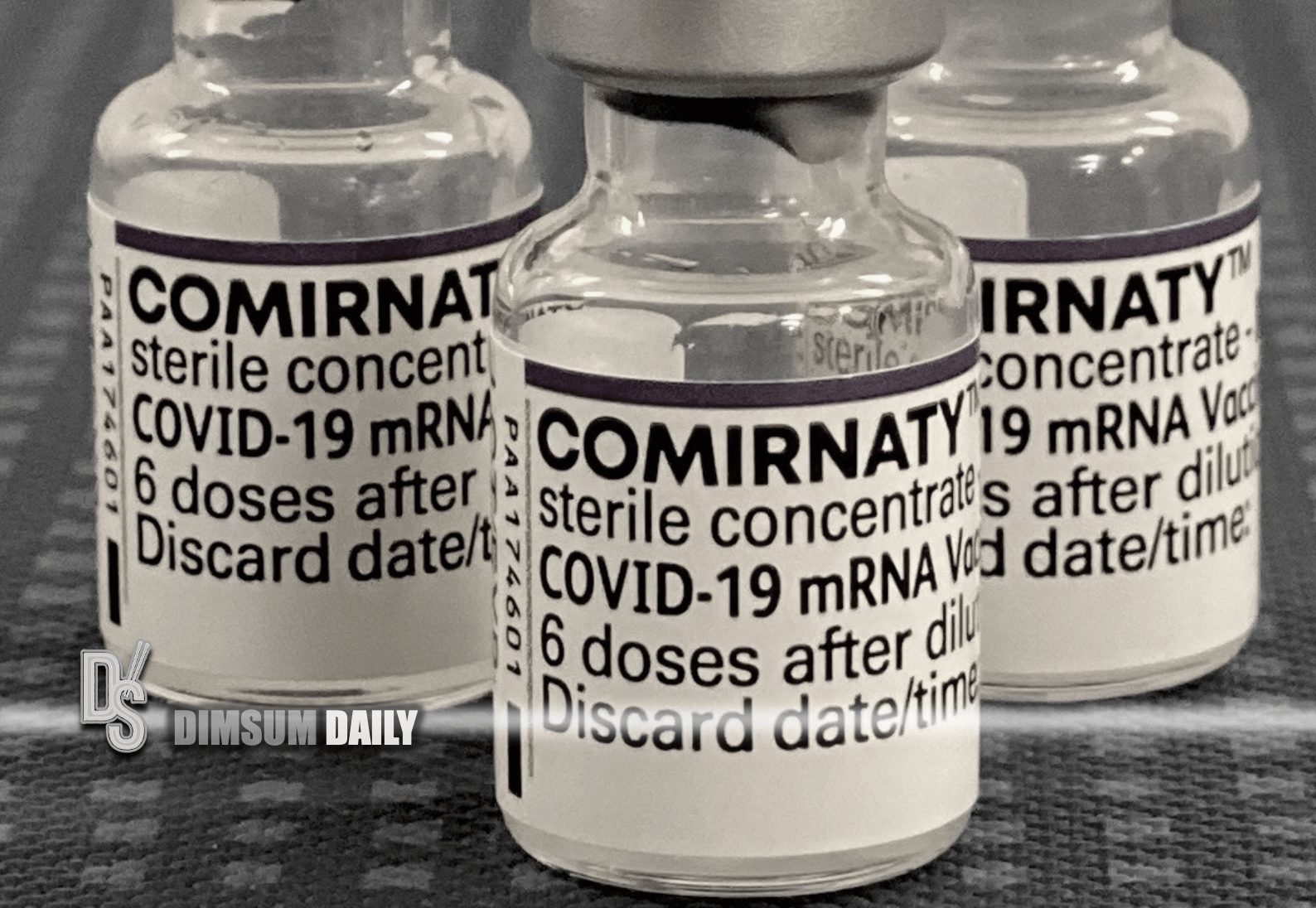 First batch of about 770,000 doses of Comirnaty bivalent vaccine ...