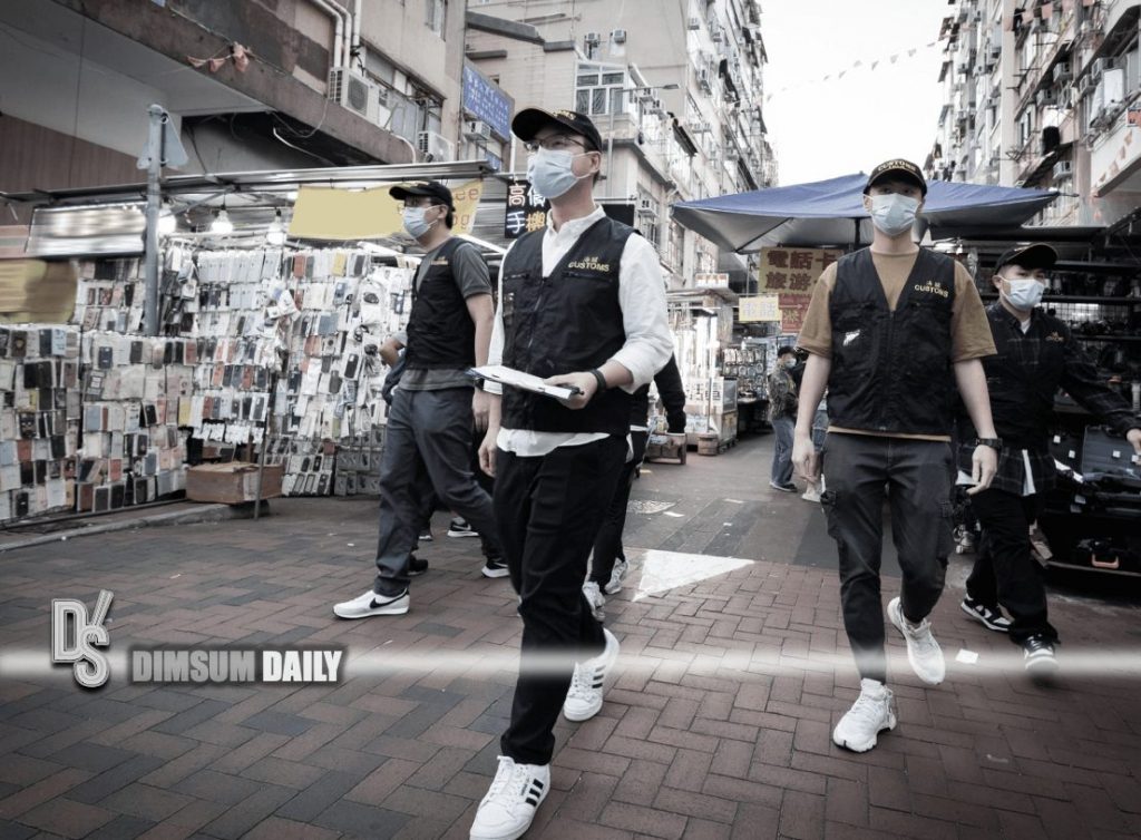 HK Customs steps up patrols and enforcement to combat infringement ...