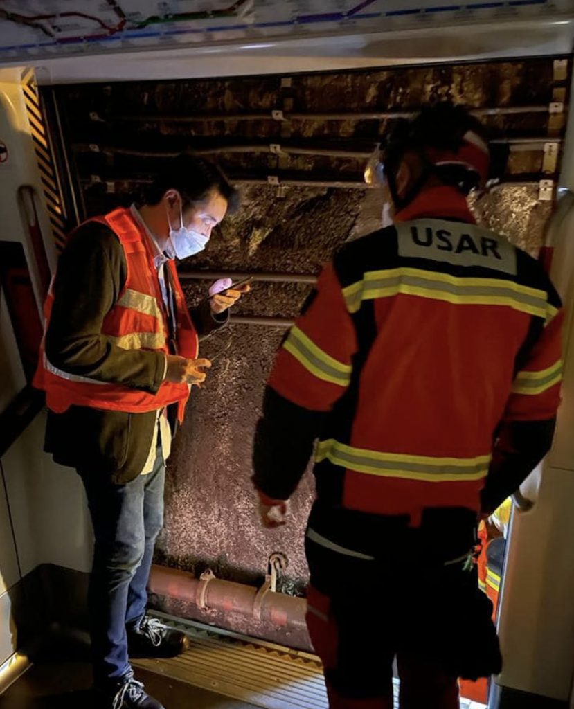 Fire Services Department shares latest pictures of MTR train accident ...