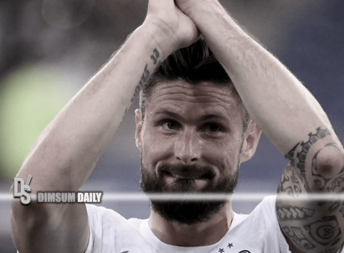 France striker Olivier Giroud - Dimsum Daily