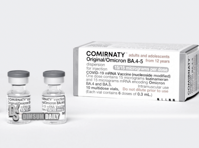 Latest shipment of 520,000 doses of Comirnaty bivalent vaccine arrives ...