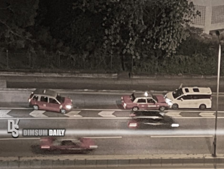 Private car driving in wrong direction on Tseung Kwan O collides with ...