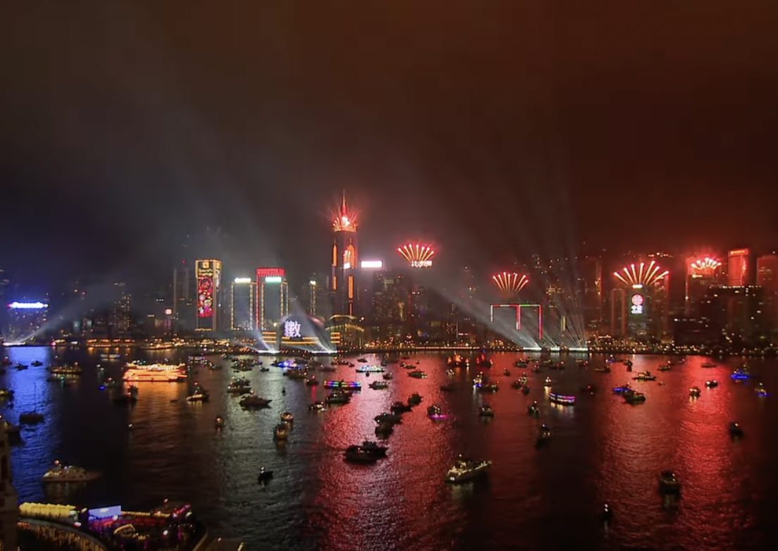 Hong Kong holds spectacular countdown to ring in 2023 - Dimsum Daily