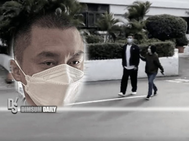 Local actor Mat Yeung released from Stanley Prison this morning and goes straight to TVB City ...