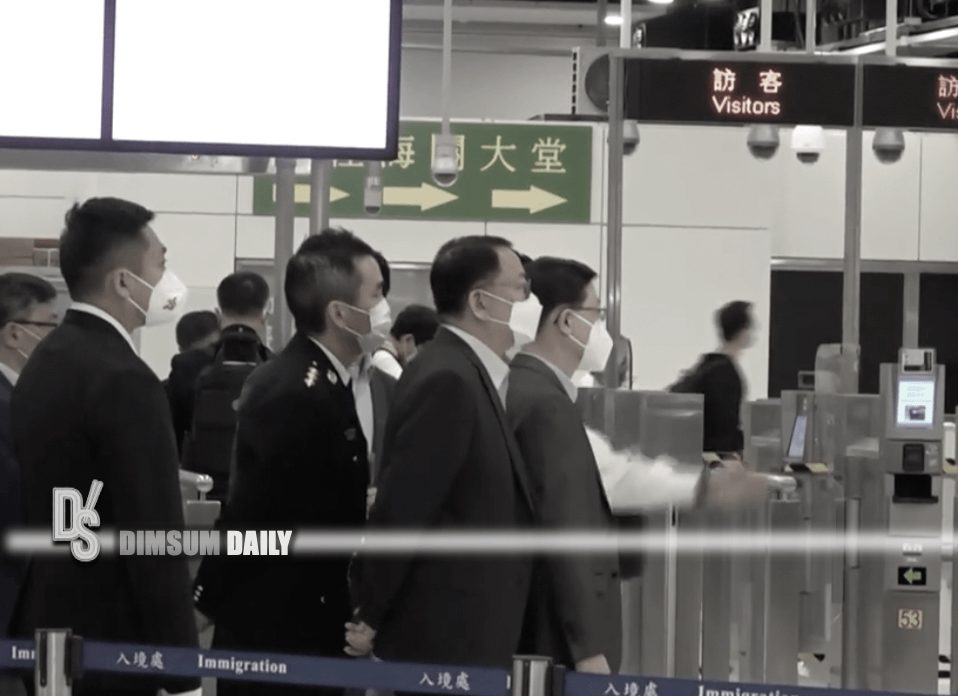 Chief Executive & other top govt officials inspect border reopening at ...