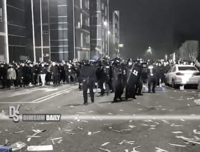 Around 20,000 workers take to the streets after factory producing anti ...