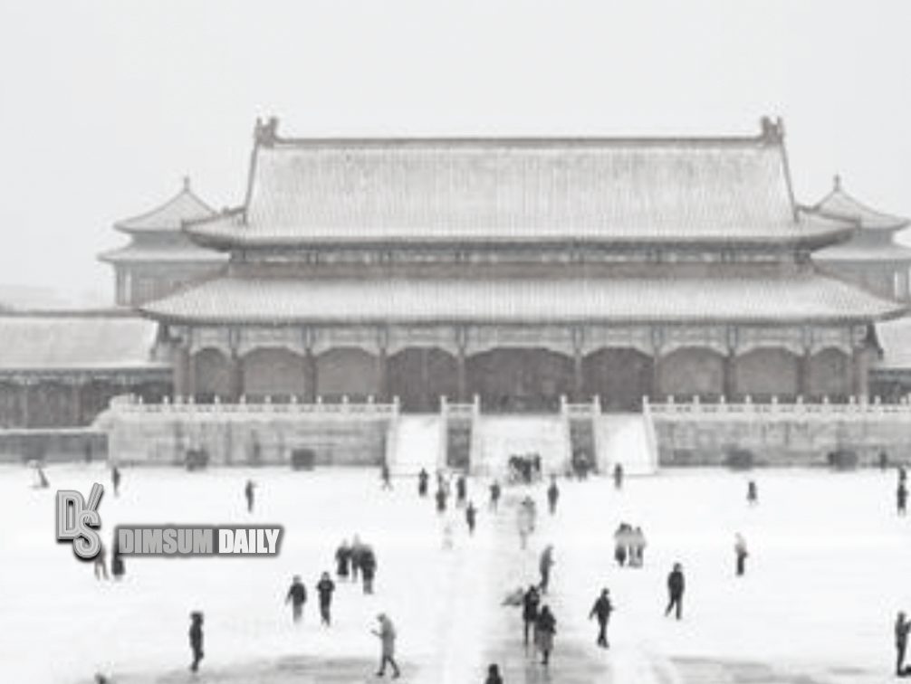 Beijing embraces first snow of this winter - Dimsum Daily