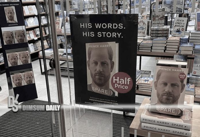Prince Harry's book sold at half price on day of its release after ...