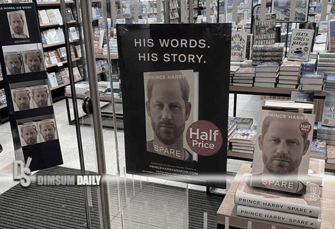 Prince Harry's book sold at half price on day of its release after ...