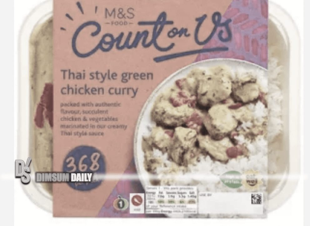 Imported prepackaged curry may by Marks & Spencer contain allergens ...