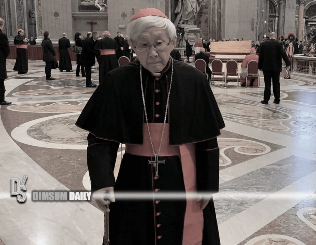 Pro-democracy retired cardinal Joseph Zen who is released on bail hospitalised after attending ...