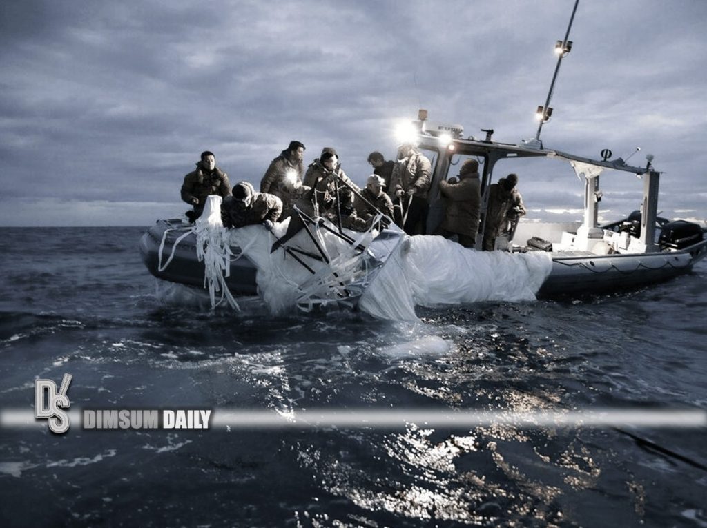 Suspected Chinese spy balloon shot down over Atlantic was taller than ...