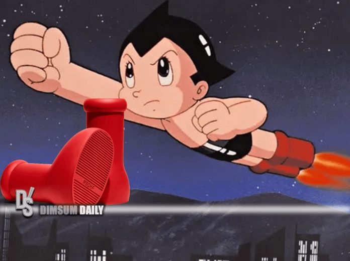 Brooklyn-based art collective 'MSCHF' launches Big Red Boot inspired by ...