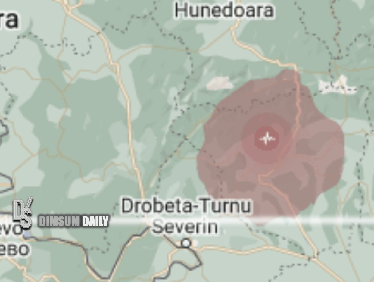 5.7 magnitude earthquake jolts SW Romania - Dimsum Daily