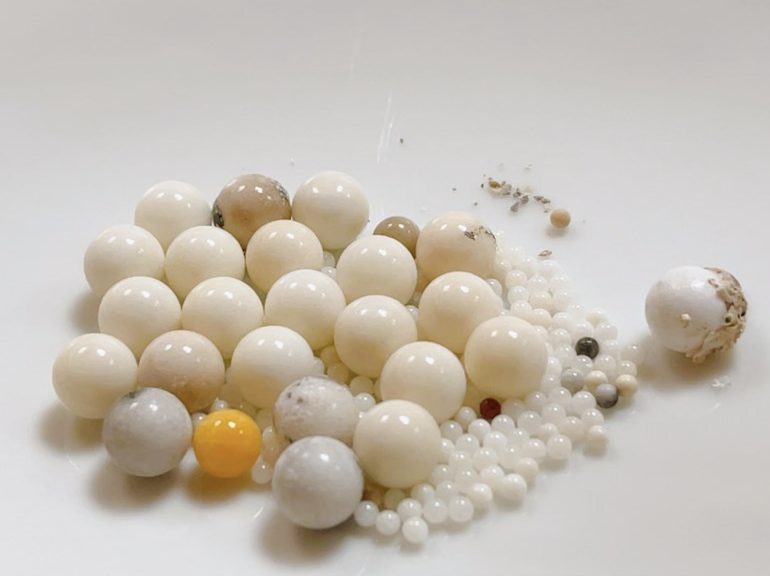 25 'Buddhist human pearls' left behind after cremation of late Chinese ...
