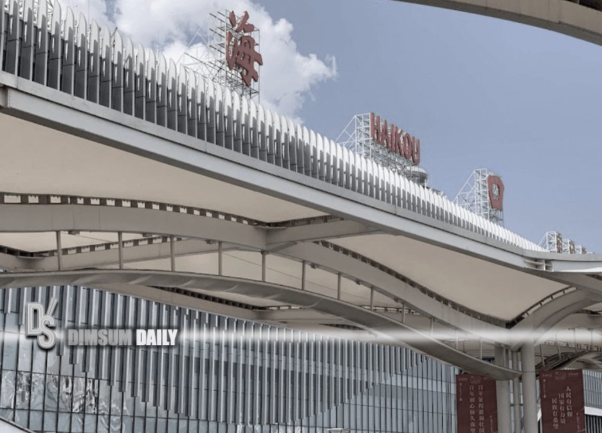 New air cargo service launched today between Haikou, a coastal city in ...