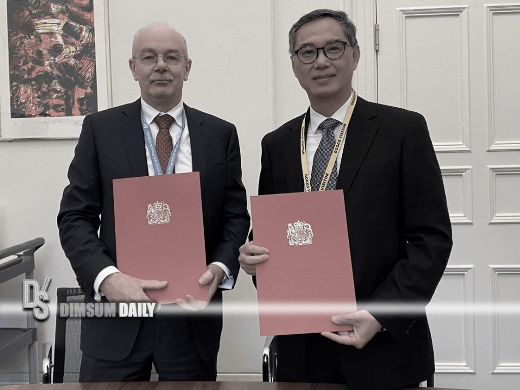 Hong Kong and UK sign MOU on exchanges in infrastructure projects ...