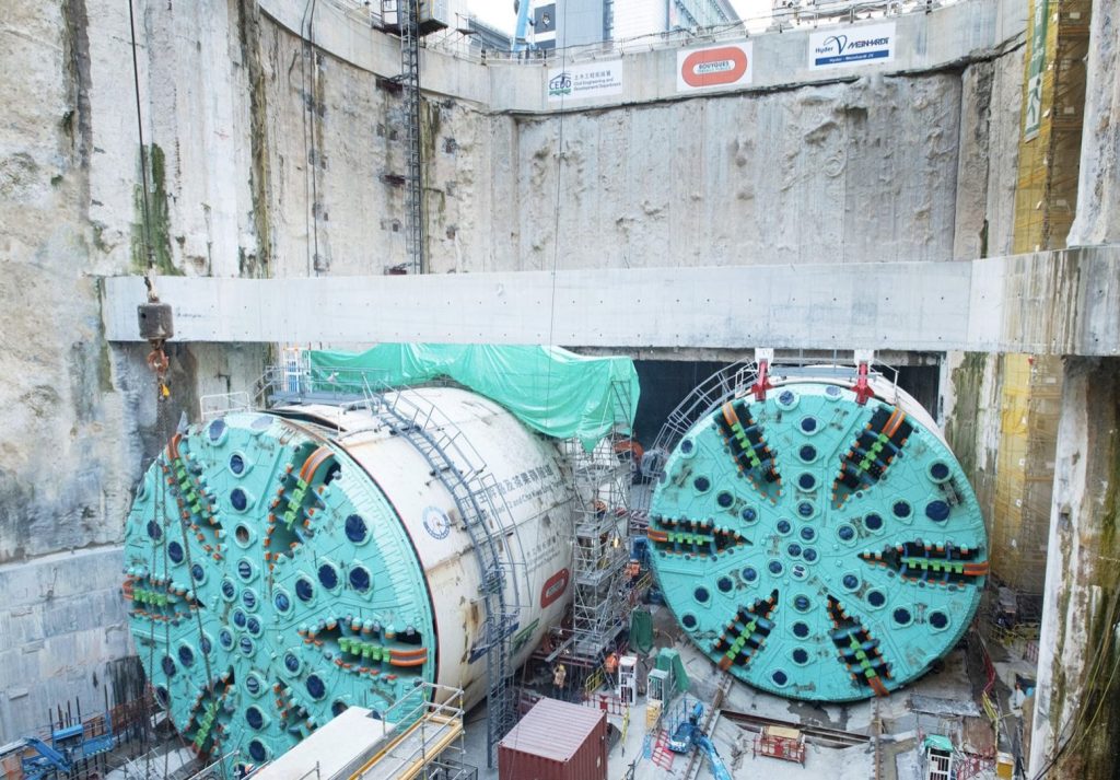 Hole on seabed spotted during drilling of the Trunk Road T2 and Cha Kwo ...