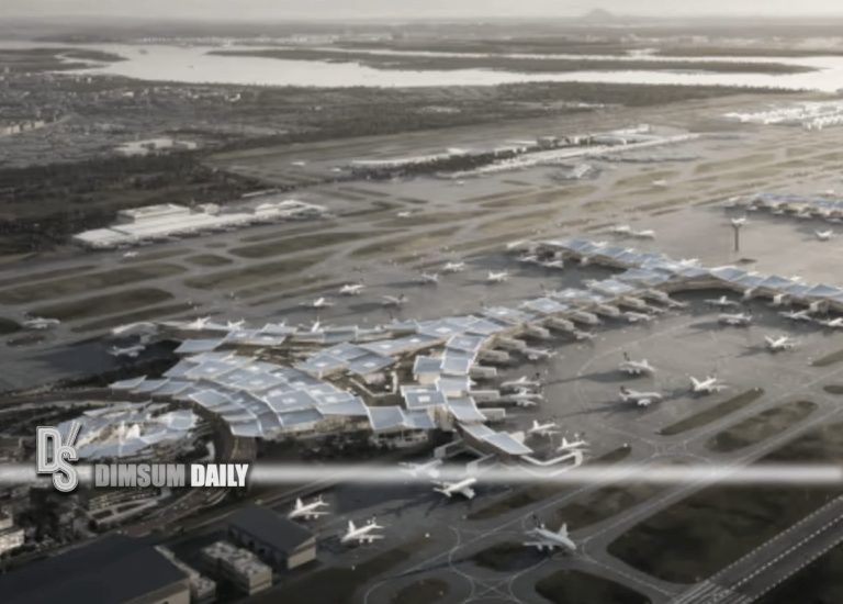 Construction of Changi Airport's Terminal 5 in Singapore is set to ...