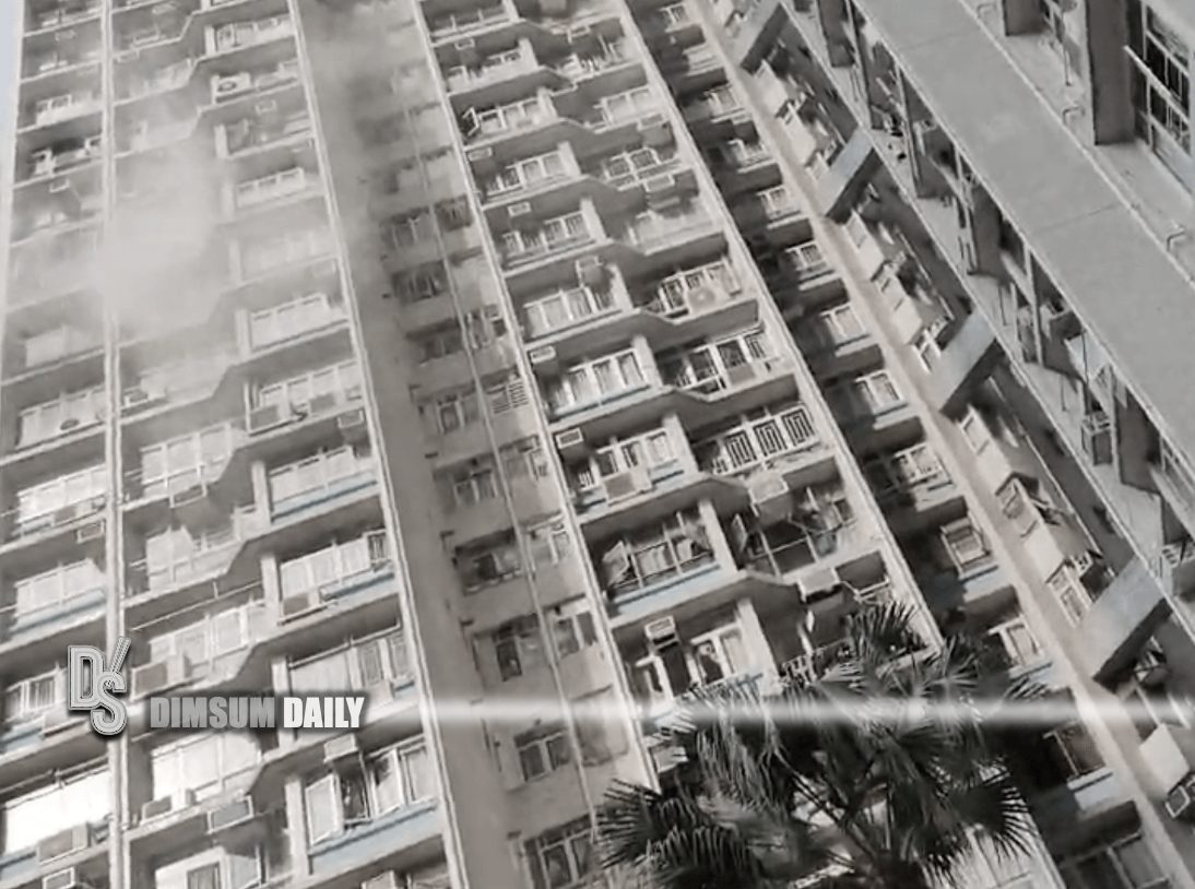 Fire breaks out at Yu Ming Court in Tseung Kwan O, 50 evacuated and one ...