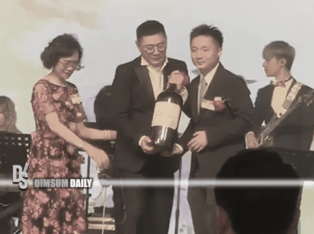 Derek Cheung, member of 3rd generation wealthy family, shares 3 bottles ...