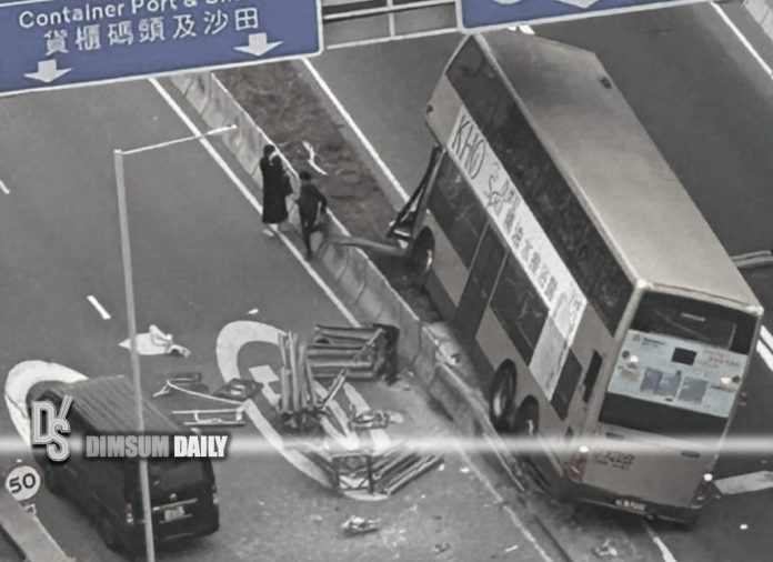 77 passengers evacuated, 44 hospitalised after KMB bus crash in Cheung ...