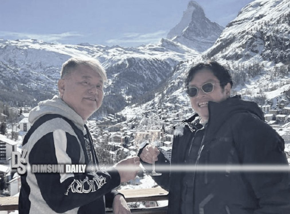 Hong Kong legends Alan Tam and Natalis Chan hit Swiss slopes for ski ...