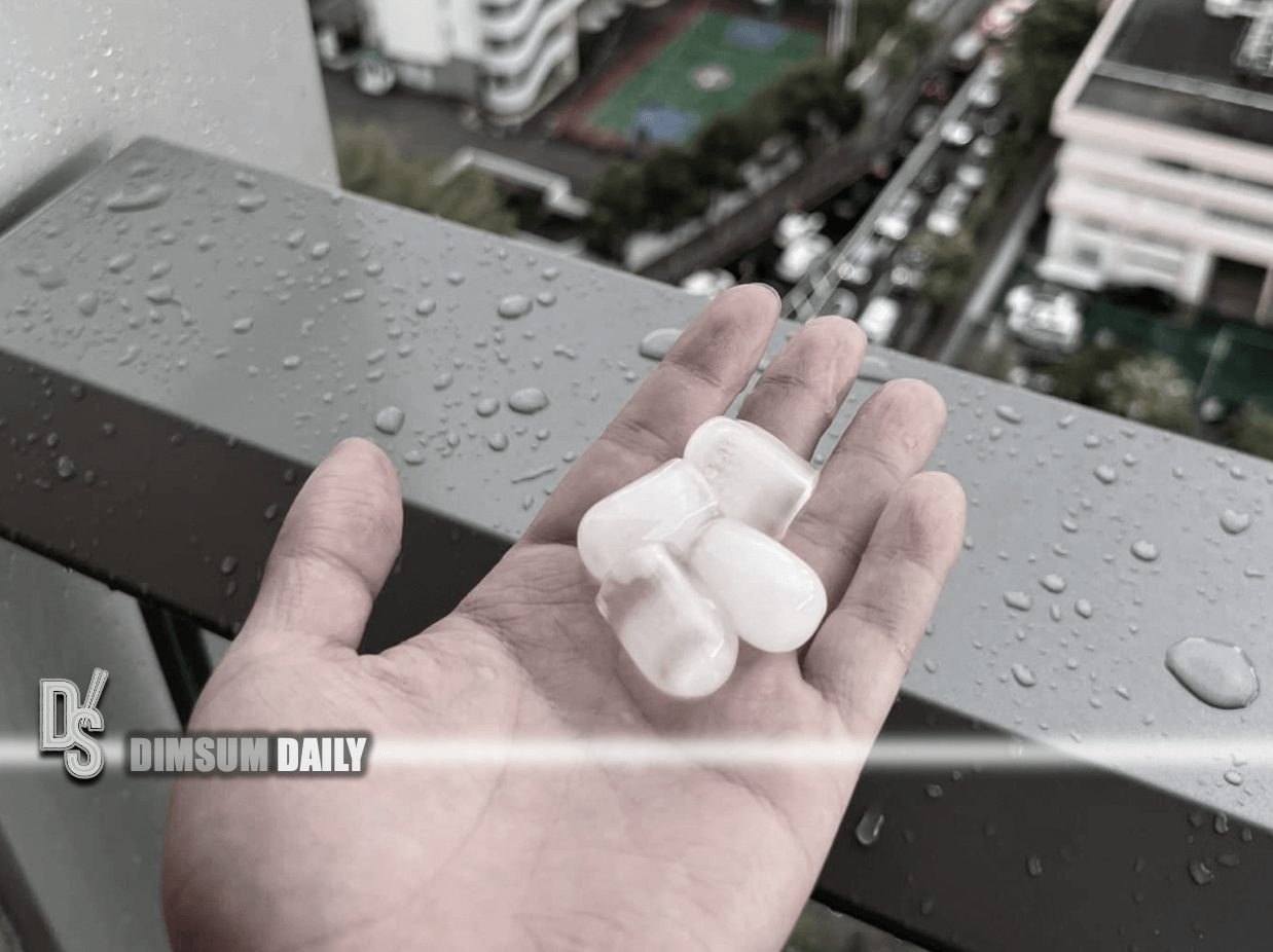 Hail spotted in Siu Sai Wan, first in HK since 2021, unusually large ...