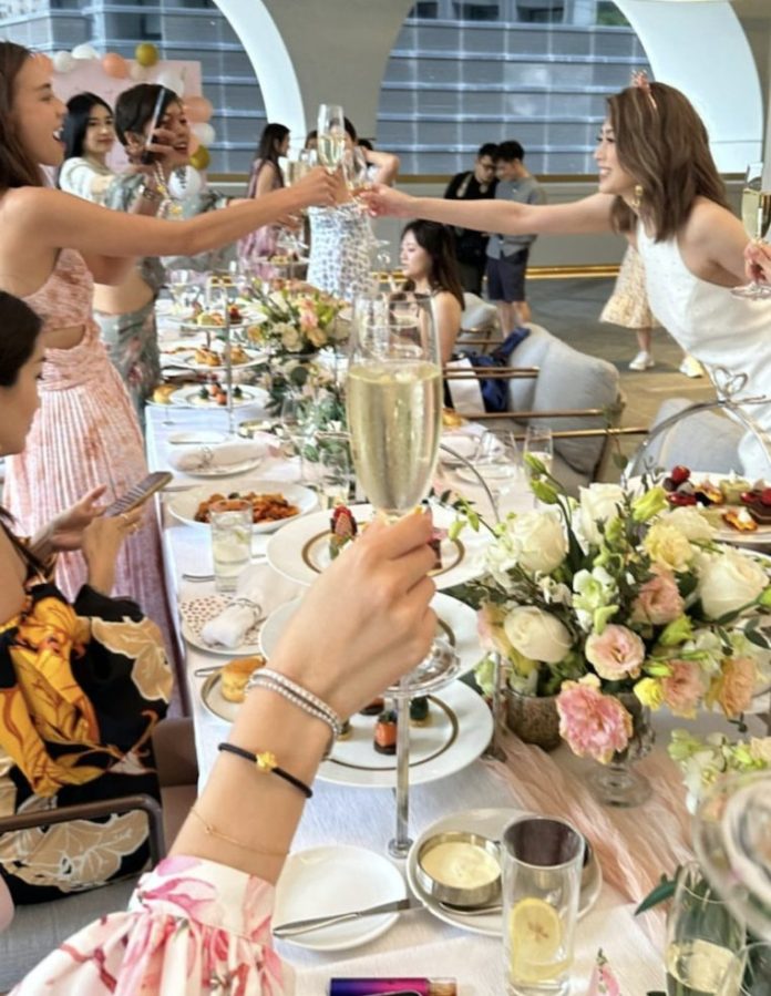 Hong Kong singer and actress, Shiga Lin holds Bridal Shower at Murray ...
