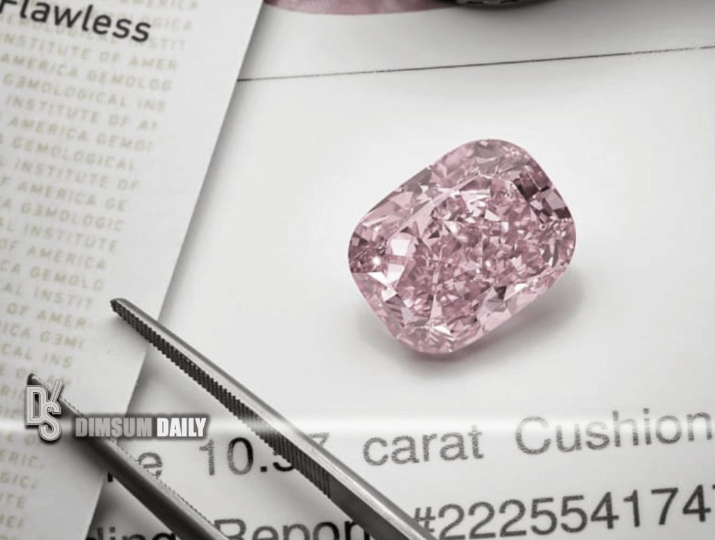 Sotheby's to auction rare US$35m Eternal Pink Diamond in New York Sale ...