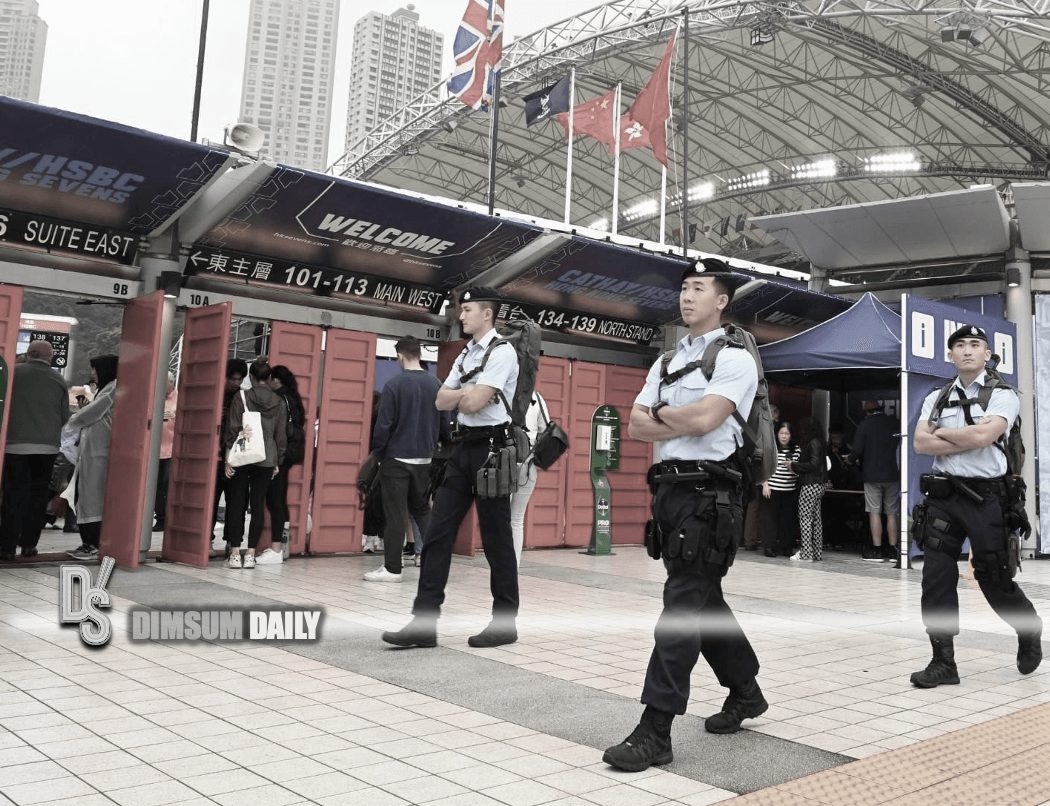 Police thank public for cooperation during HK Sevens - Dimsum Daily