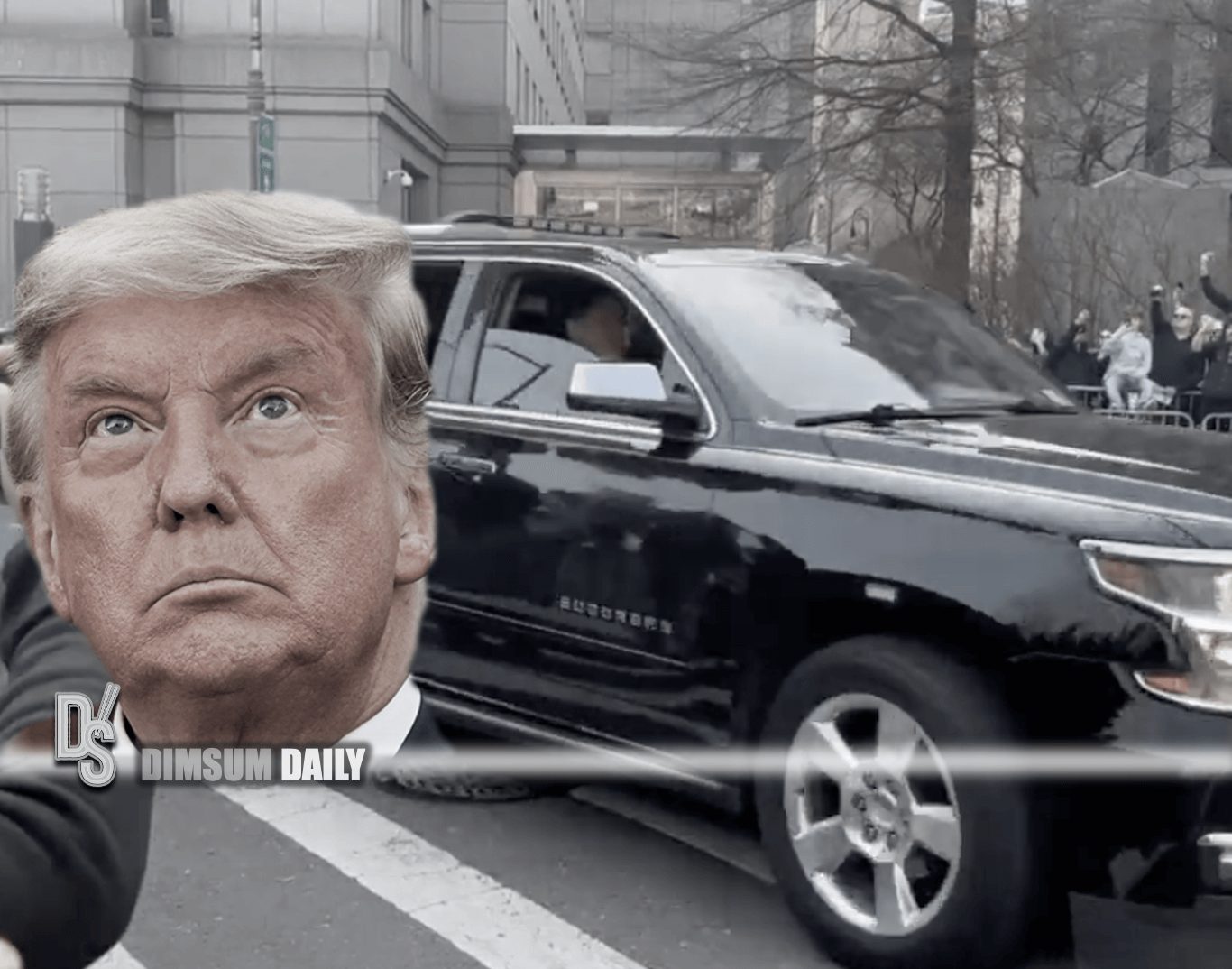 Donald Trump detained by police prior to significant Manhattan court ...