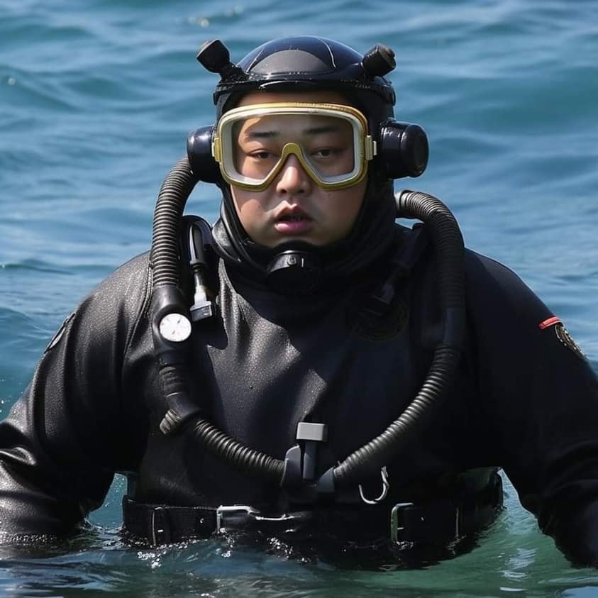 Netizen uses AI to create fake photos of Kim Jong-un on island ...