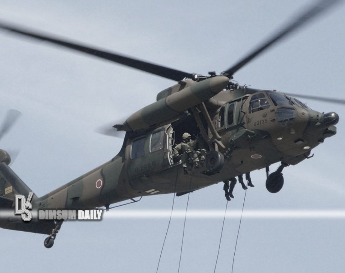 JGSDF helicopter carrying 10 people on board disappears from radar off ...