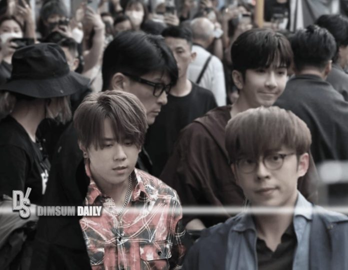 MIRROR's Keung To, Edan Lui, and Anson Lo draw crowds at Emperor's ...