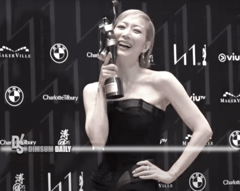 Hong Kong actress and singer Sammy Cheng shines in H&M dress at Hong ...